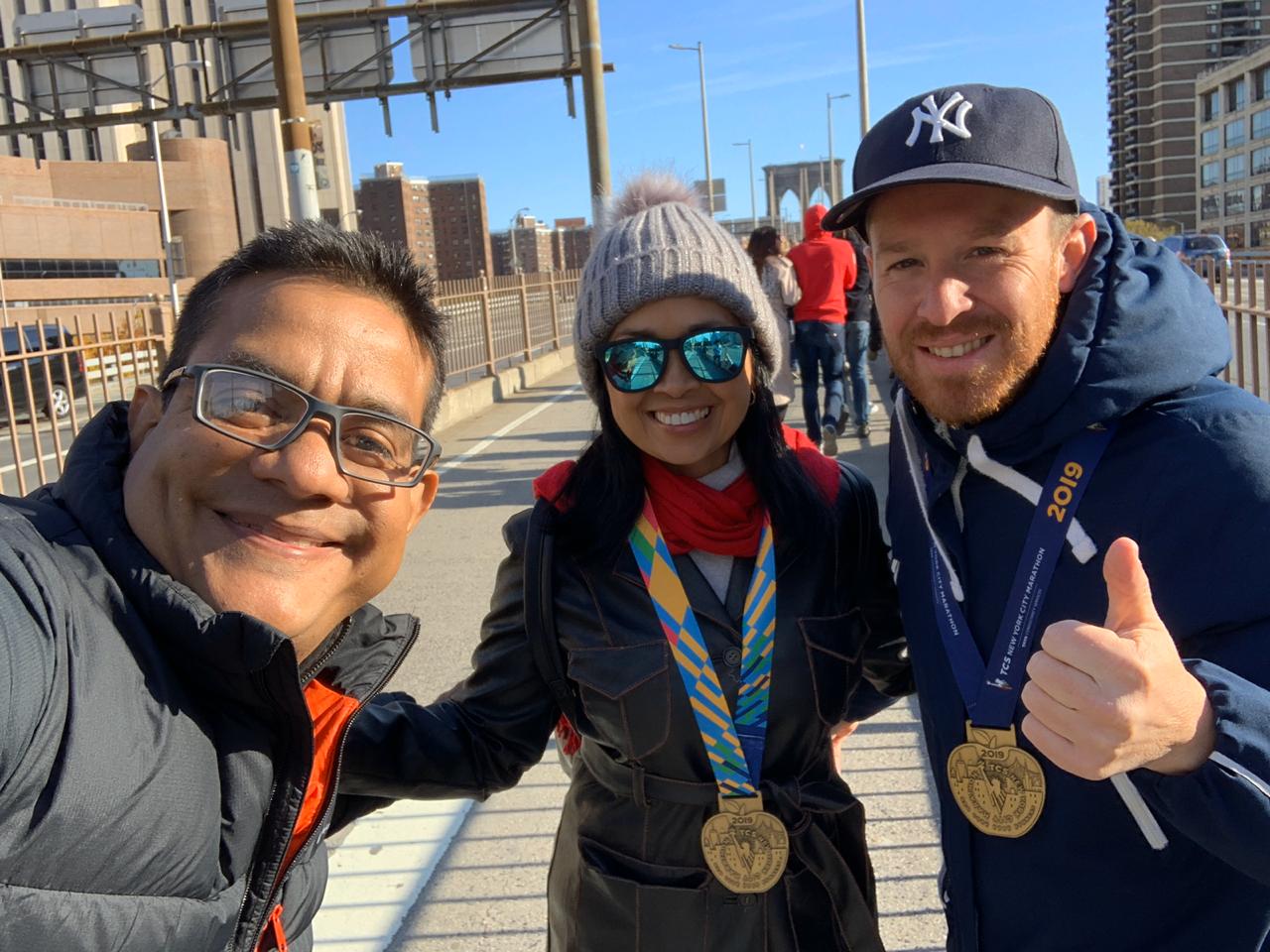 Es "Medal Monday", el momento de lucir tu medalla - Maratón de Nueva York